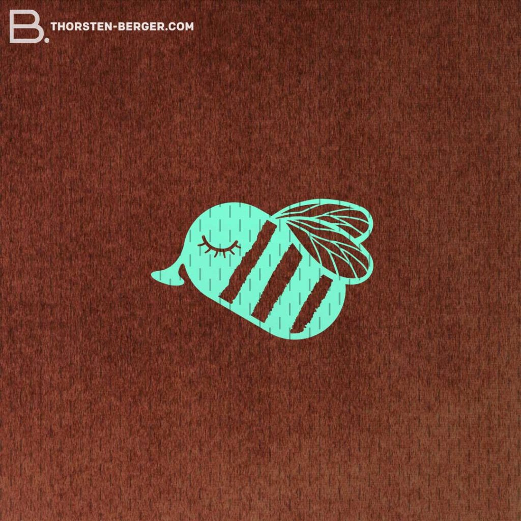 Plotterdatei "Bee Cool" Thorsten Berger | BAMPED.COM