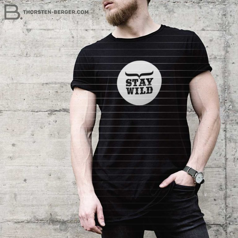 Plotterdatei "Stay Wild" | BAMPED® X THORSTEN BERGER