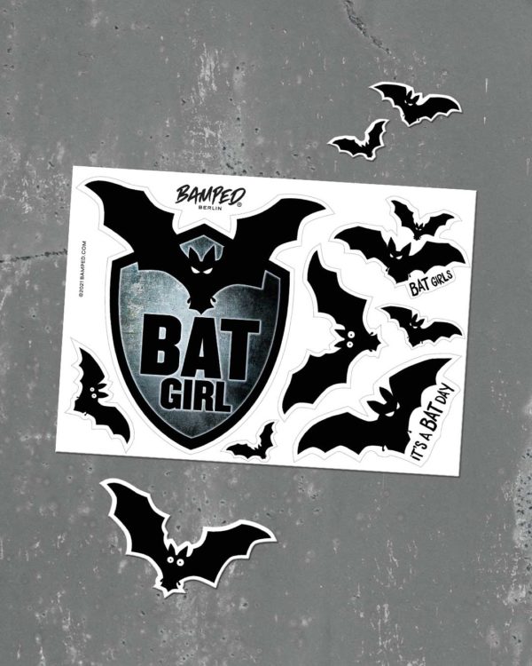 Aufkleber / Sticker "Bat Girl" by Thorsten Berger | BAMPED®