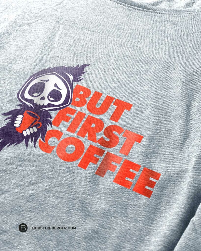 Plotterdatei "But First Coffee" Thorsten Berger | BAMPED®