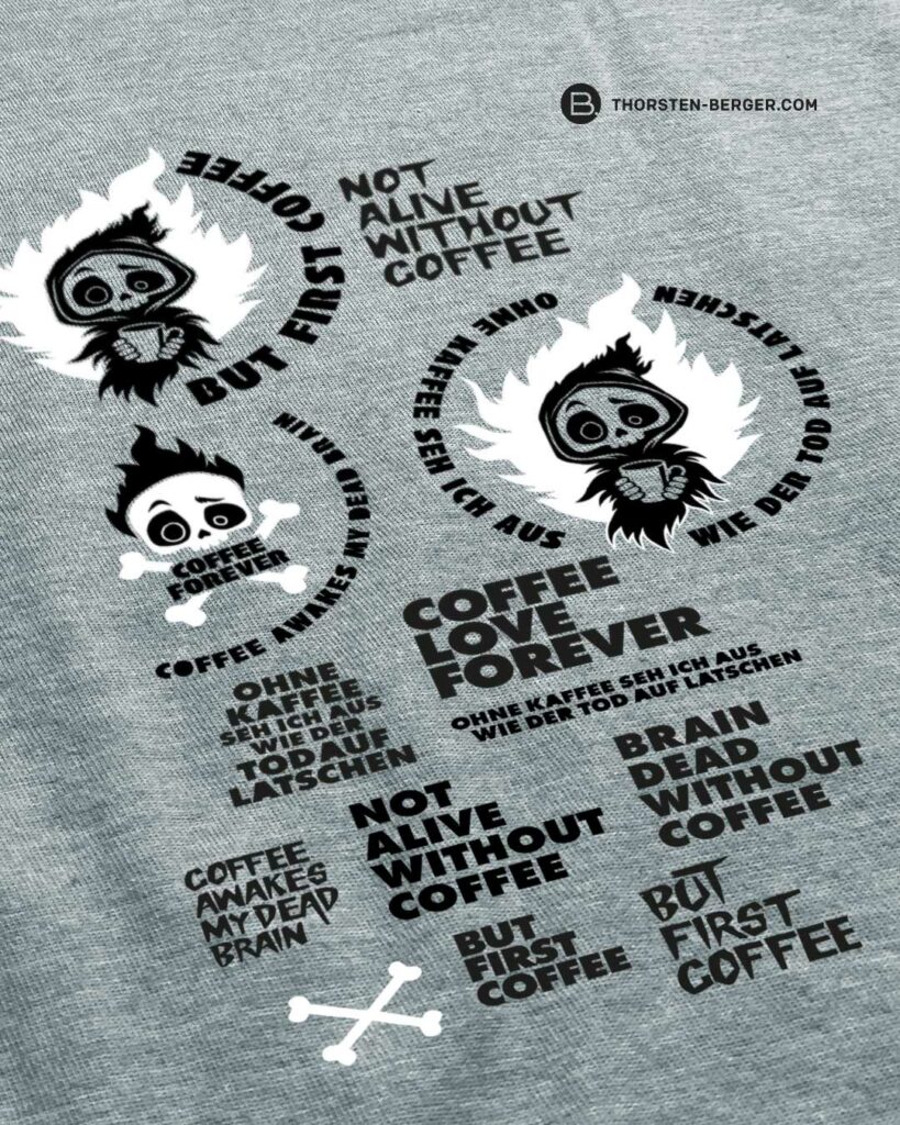 Plotterdatei "But First Coffee" Thorsten Berger | BAMPED®